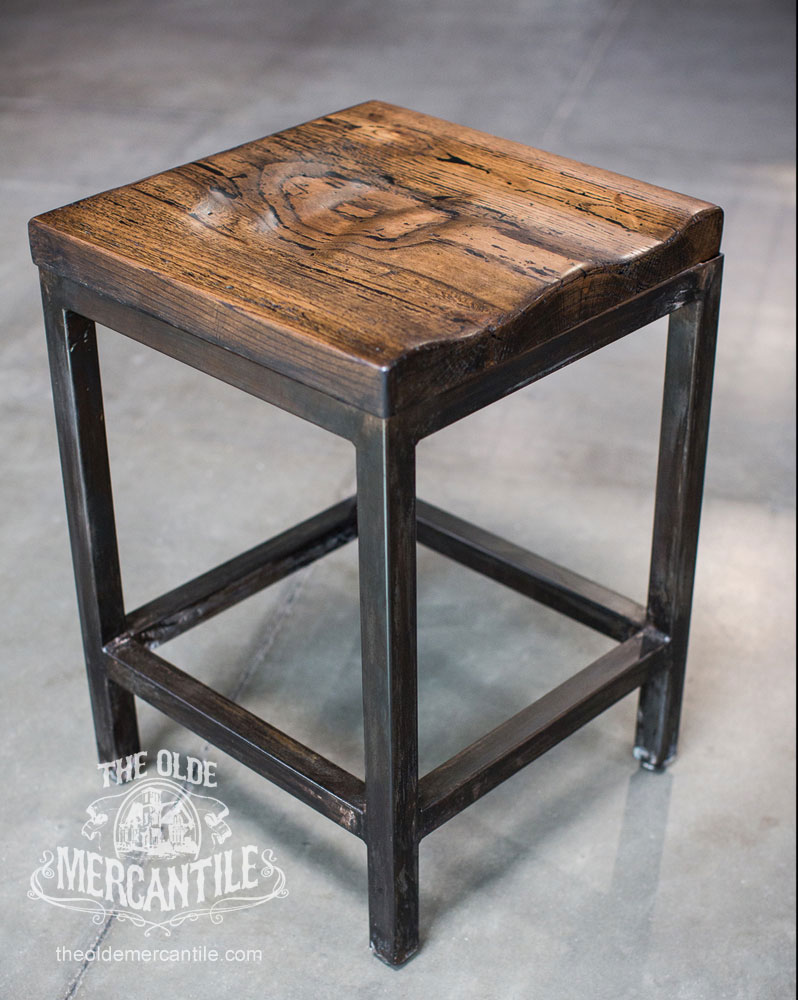 Lancaster Bar Stool - The Olde Mercantile